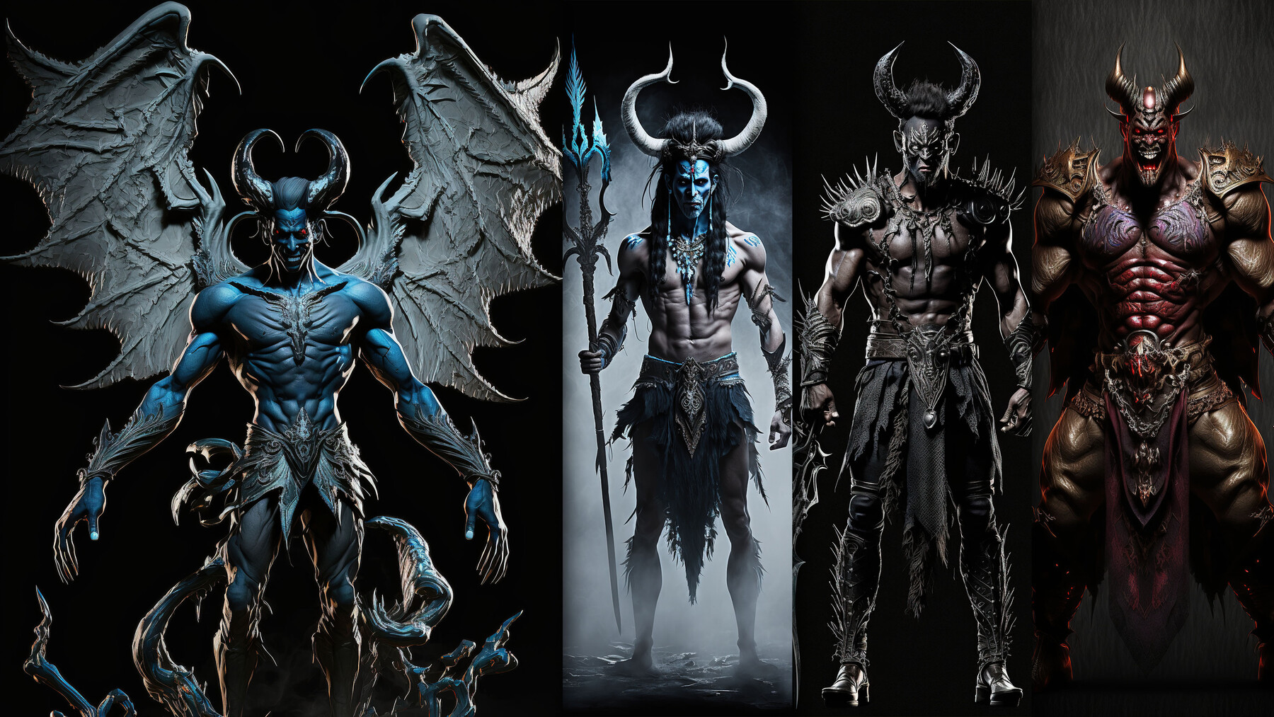 ArtStation - 100 Fantasy Demon Illustration Pack (More Than 8K ...