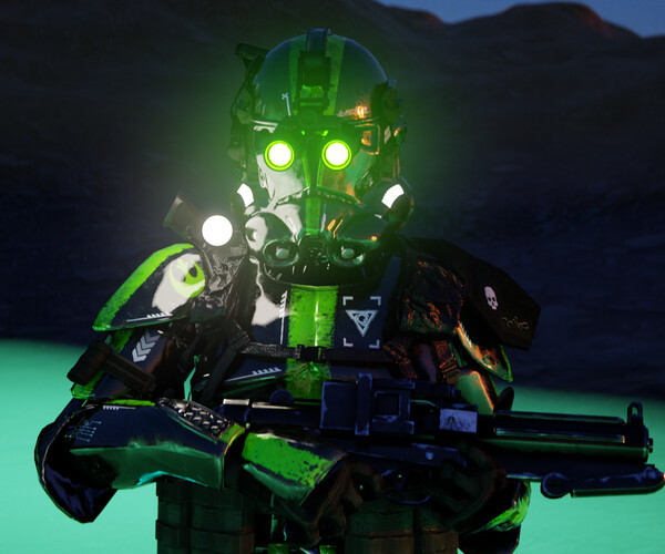 ArtStation - Tactical Clone Trooper | Game Assets