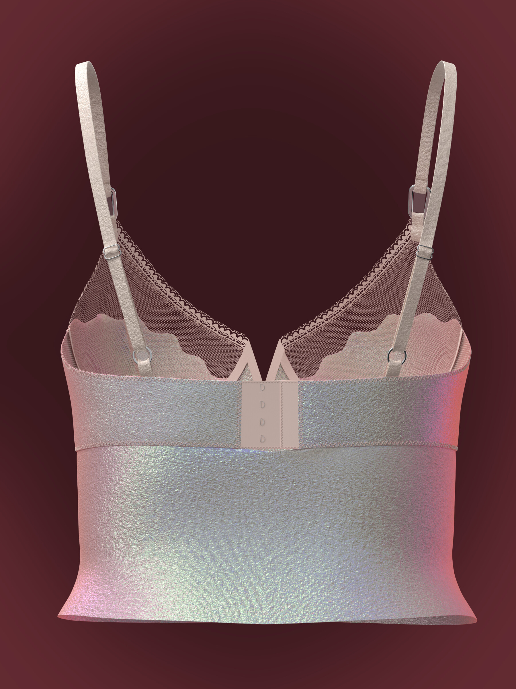 ArtStation - 3D LACE COLOURFUL BRA | Resources
