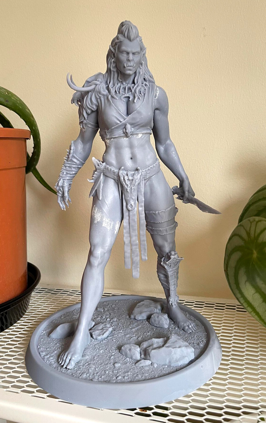 ArtStation - Orc Statue for 3D Printing | Game Assets