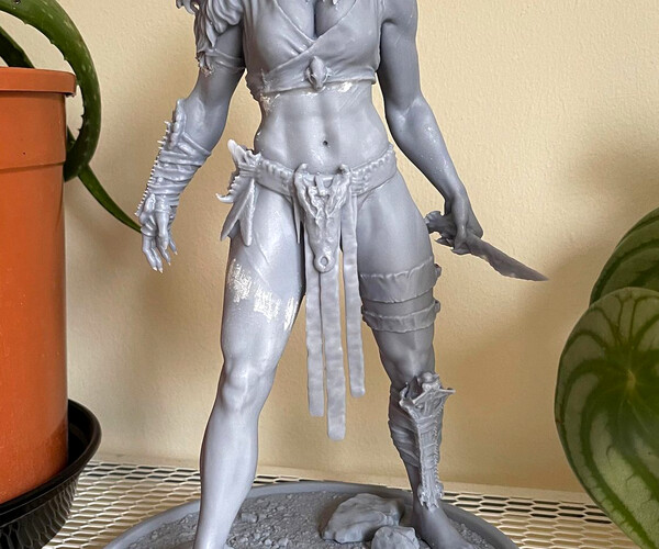 ArtStation - Orc Statue for 3D Printing | Game Assets