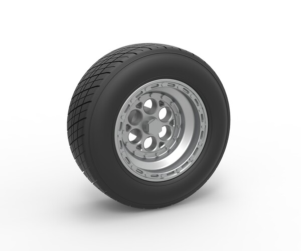 ArtStation - 3D printable Diecast Front wheel from Sprint car Version 2 ...