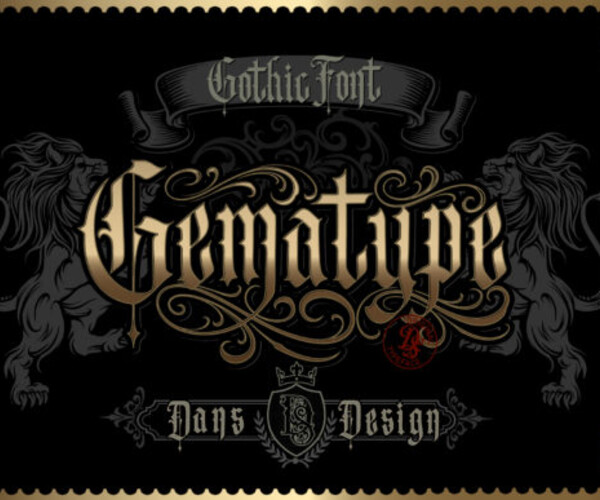 ArtStation - 20 Premium Tattoo Fonts Bundle 5 | T-Shirt Print | Logo ...