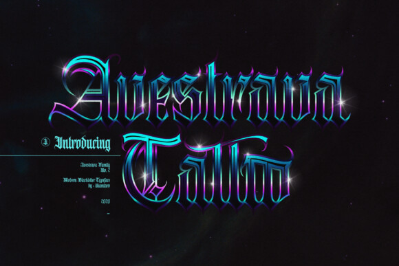 ArtStation - 10 Premium Tattoo Fonts Bundle 3 | T-Shirt Print | Logo ...