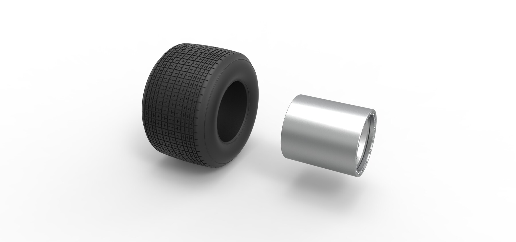 ArtStation - 3D printable Diecast Rear wheel from Sprint car Version 2 ...