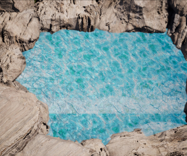 ArtStation - Advanced Animated Water Material Vip. / Unreal Engine 5.1 ...