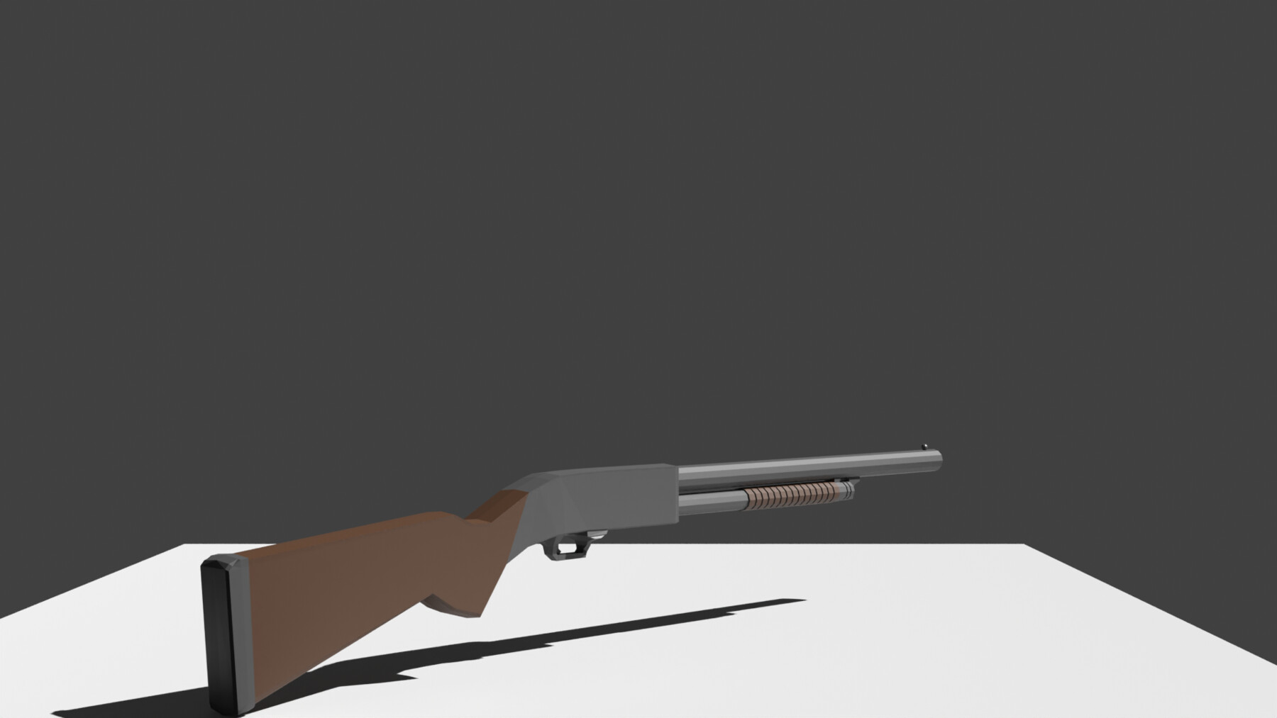 ArtStation - 3D Model Double-Barrel Shotgun | Game Assets