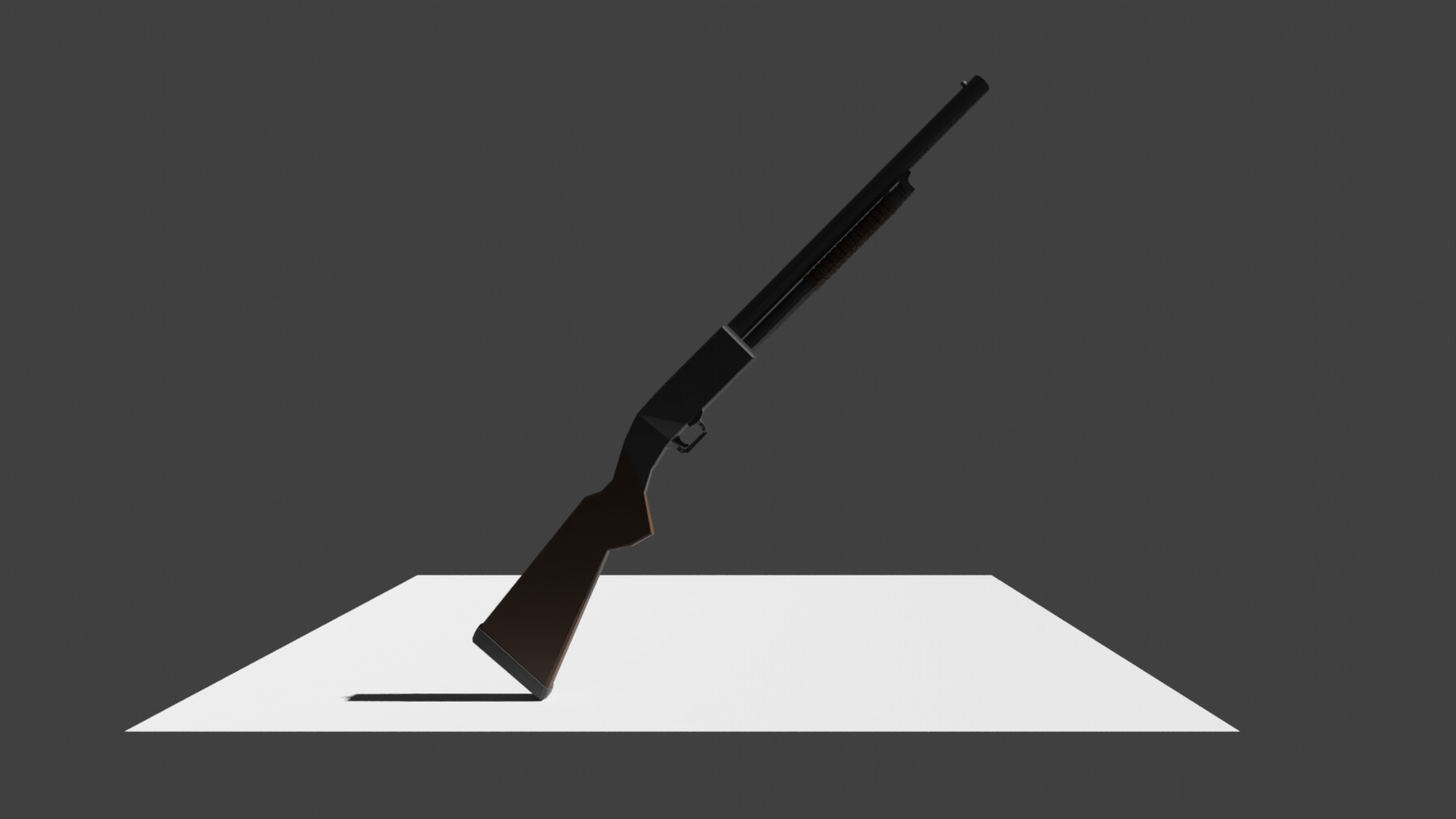 ArtStation - 3D Model Double-Barrel Shotgun | Game Assets