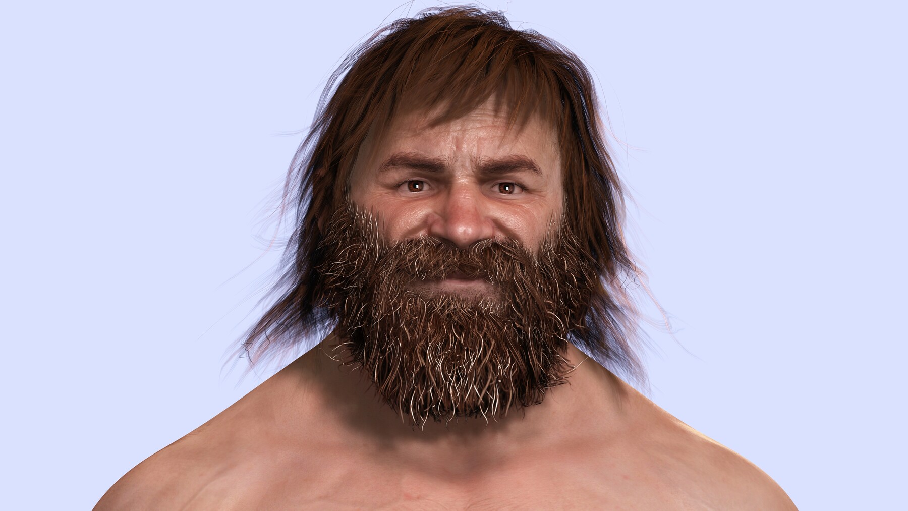 ArtStation - Viking Ready with facial rig | Game Assets