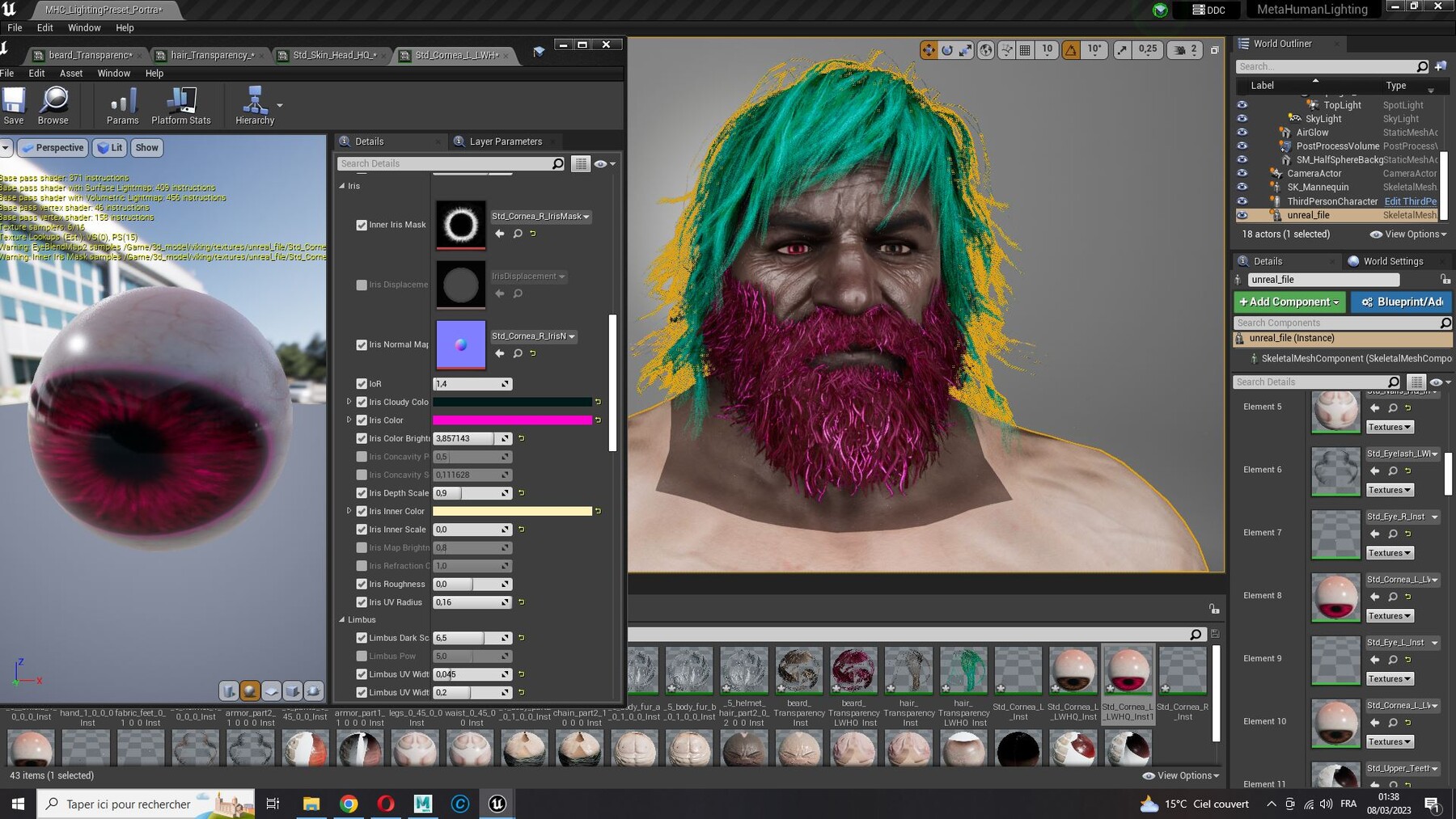 ArtStation - Viking Ready with facial rig | Game Assets