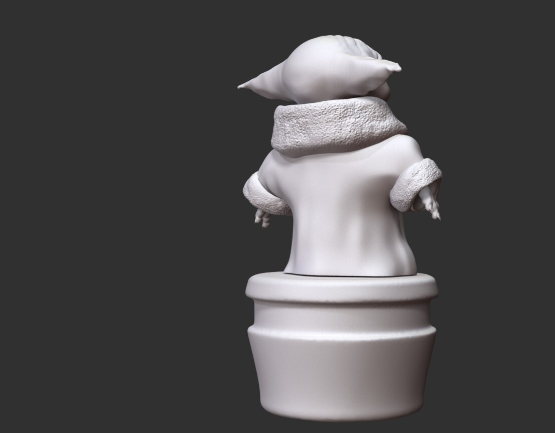 ArtStation - Grogu- 3D print | Resources