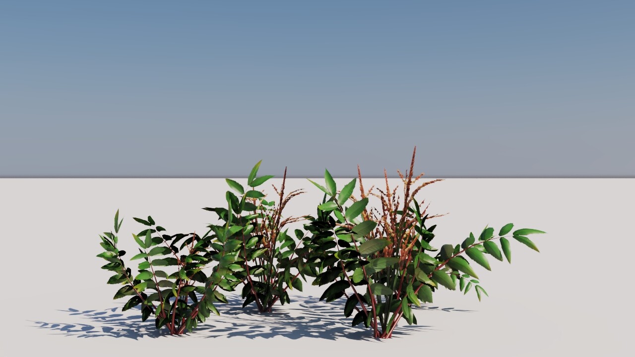 ArtStation - Shrubs and Flowers Pack | Game Assets