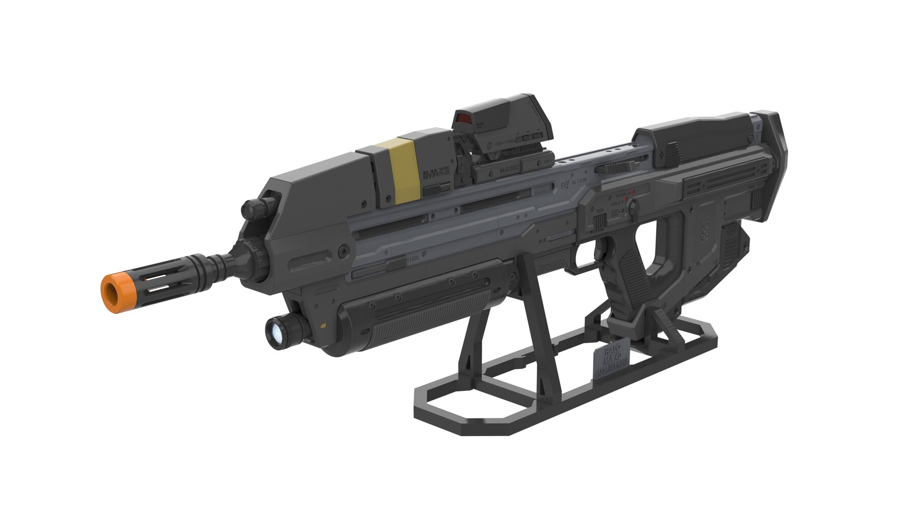 ArtStation - MA40 Assault Rifle - Halo - Printable 3d model - STL files ...