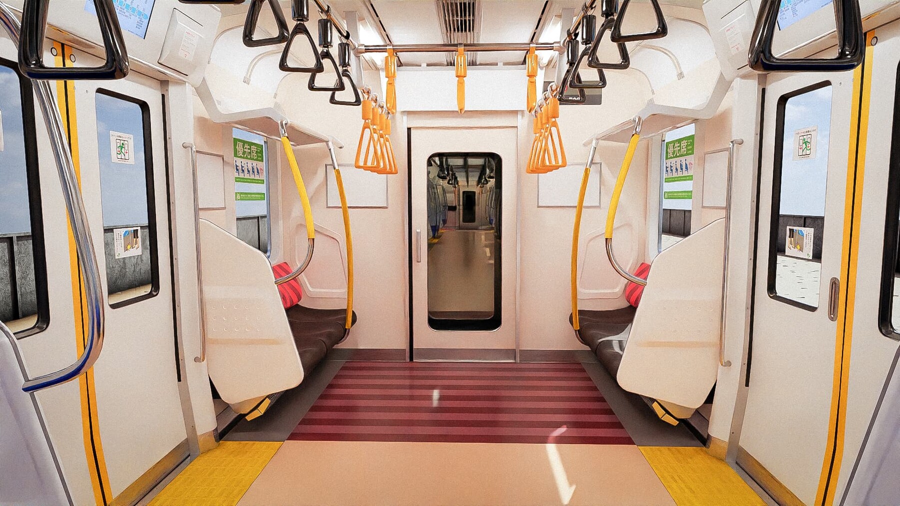 ArtStation - Keihin-Tohoku E233 Series Locomotive - Japanese Train 3D ...