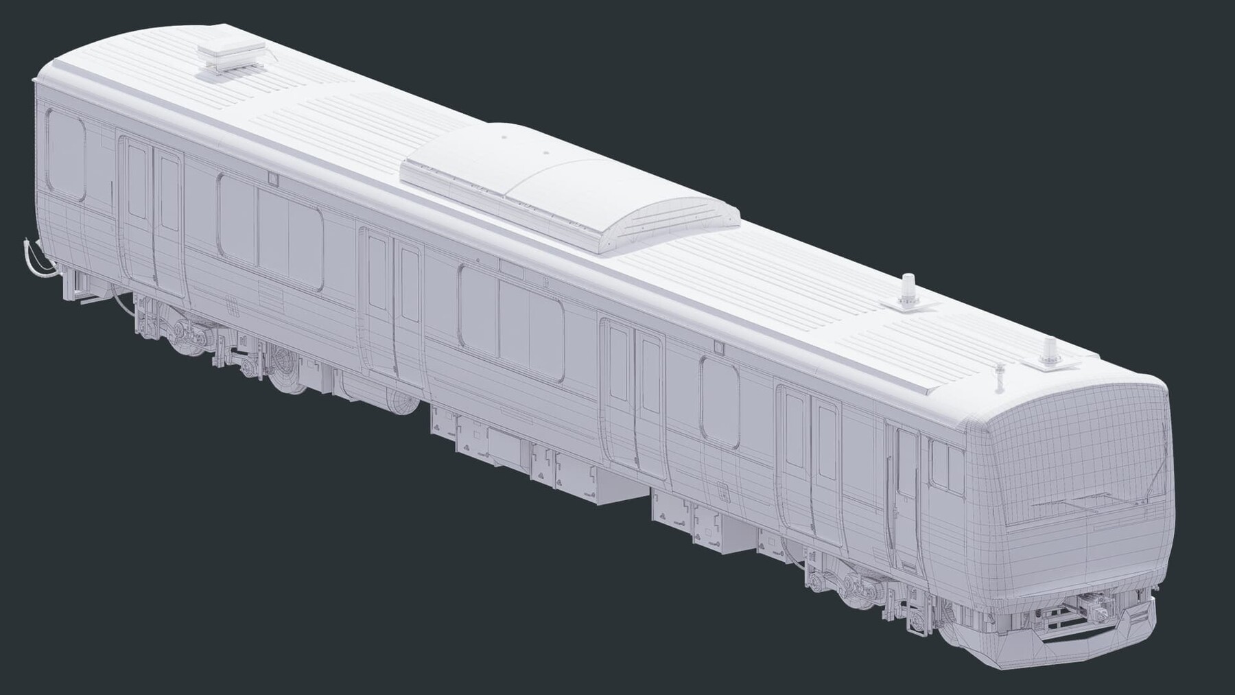 ArtStation - Keihin-Tohoku E233 Series Locomotive - Japanese Train 3D ...
