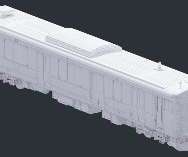 ArtStation - Keihin-Tohoku E233 Series Locomotive - Japanese Train 3D ...