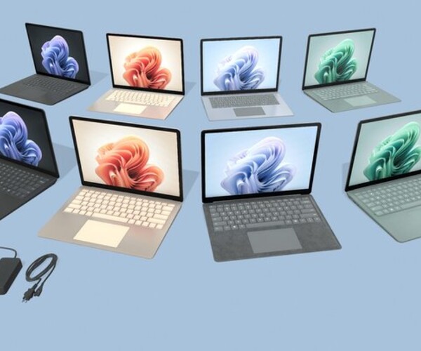 ArtStation - Microsoft Surface Laptop 5 13 and 15 inch all colors ...