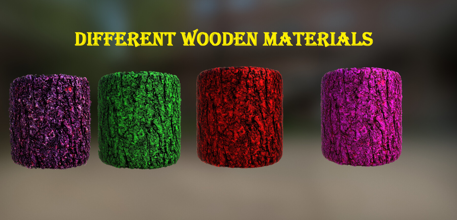 ArtStation - Wooden Materials | Game Assets
