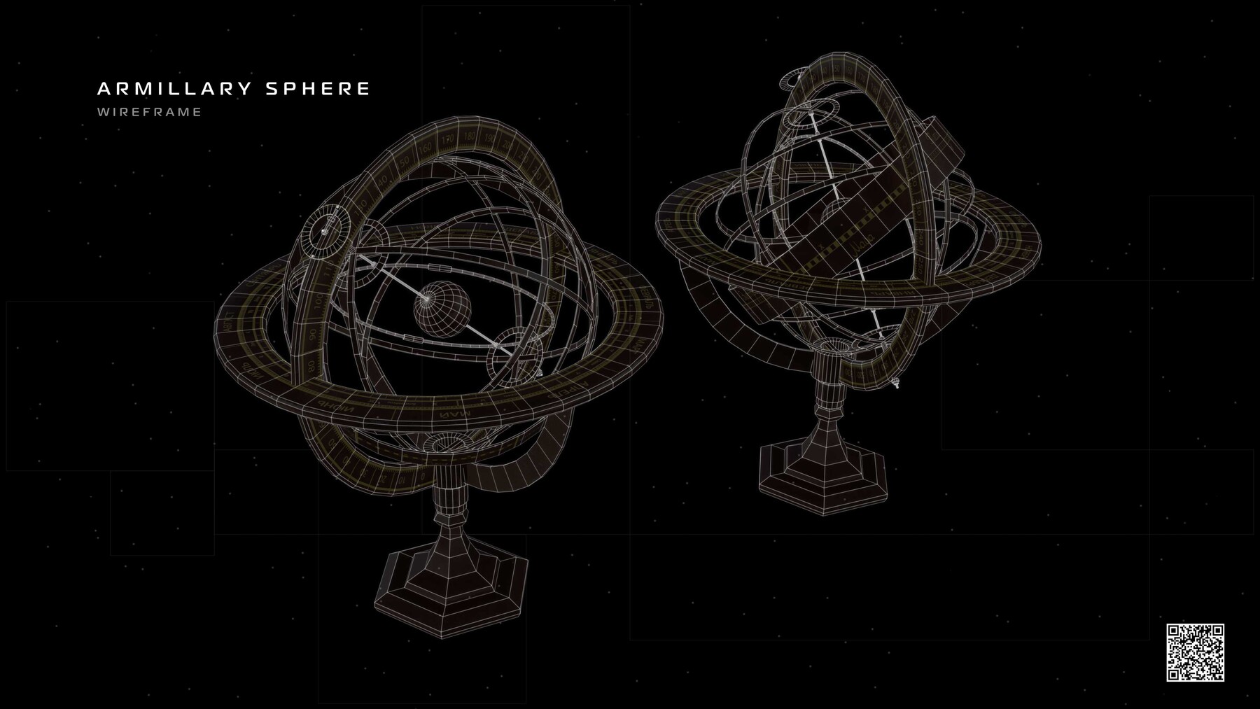 ArtStation - Luminous Armillary Sphere | Game Assets