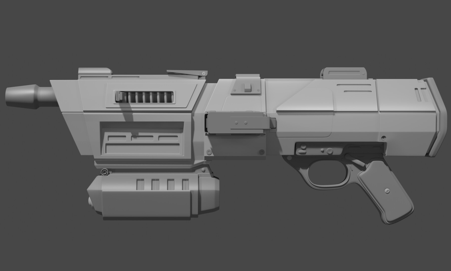 ArtStation - DC17M Republic Commando Blaster Rifle STL | Resources
