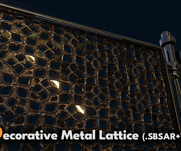 Decorative Metal Lattice Panels | Shelly Lighting