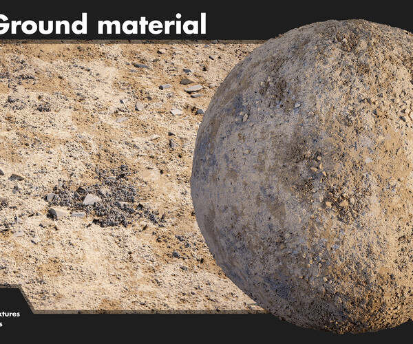 ArtStation - 5 sbsar Ground material VOL.1 | Game Assets