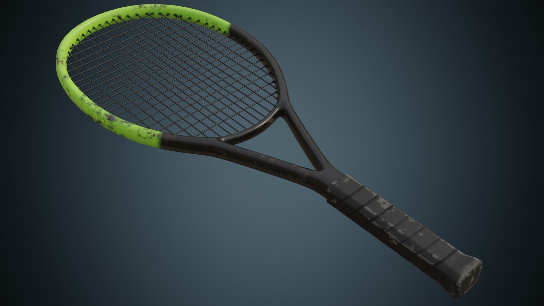 ArtStation - Tennis Racquet 1B | Game Assets