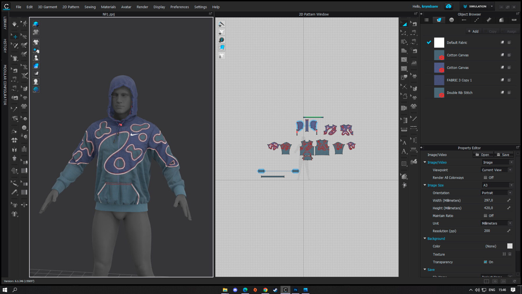 ArtStation - 3 Hoodies. Clo3d, MD projects + OBJ. Sport collection ...