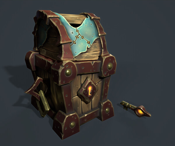 ArtStation - Fantasy chests 2 collection | Game Assets