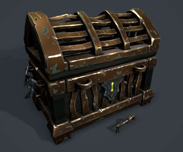 ArtStation - Fantasy chests 2 collection | Game Assets