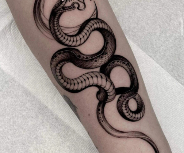 ArtStation - Procreate Snake stencil tattoo bundle | Procreate stencil ...