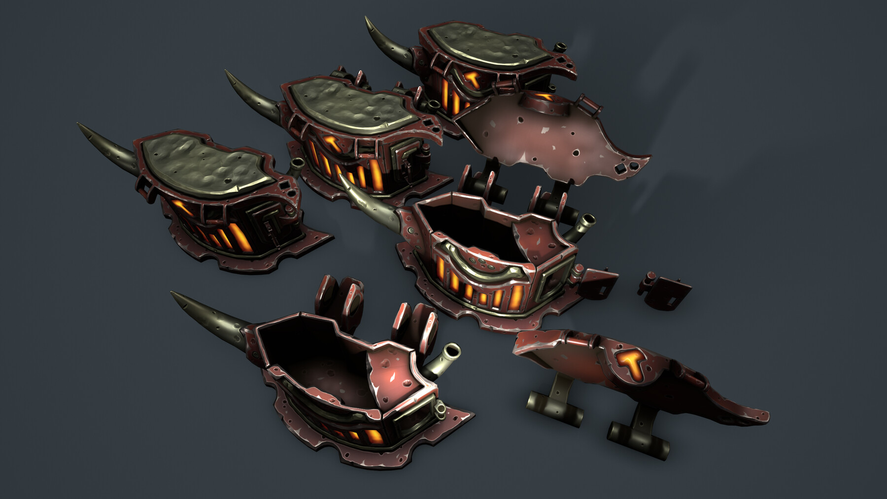 ArtStation - Fantasy chests 2 collection | Game Assets