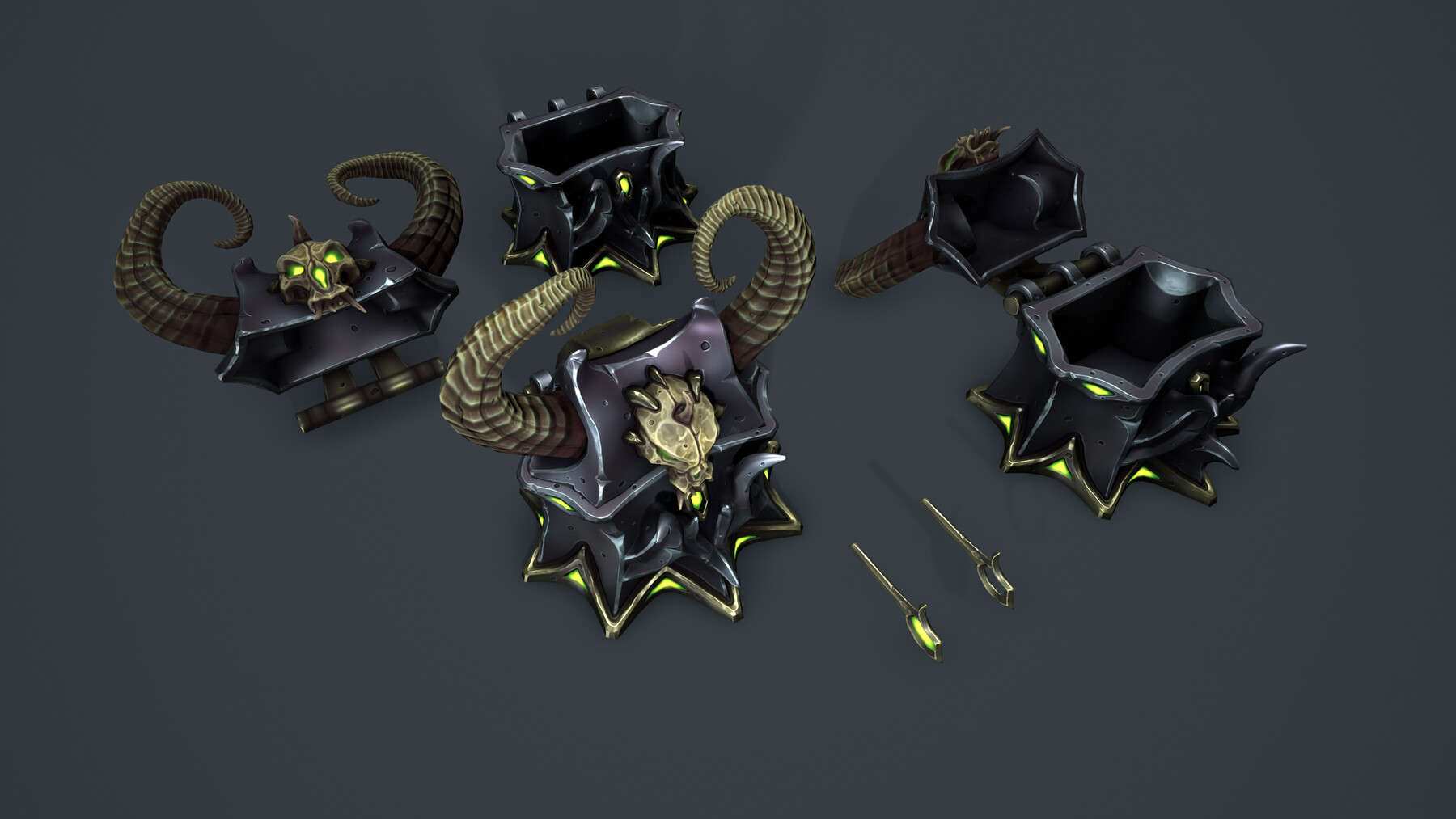 ArtStation - Fantasy chests 2 collection | Game Assets