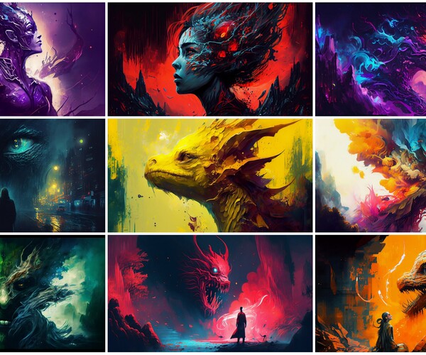 ArtStation - +500 Fantasy artworks (4k) | Artworks