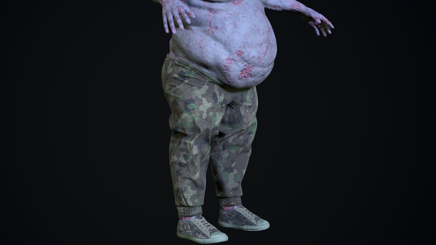 ArtStation - Mutant 01 Basic | Game Assets