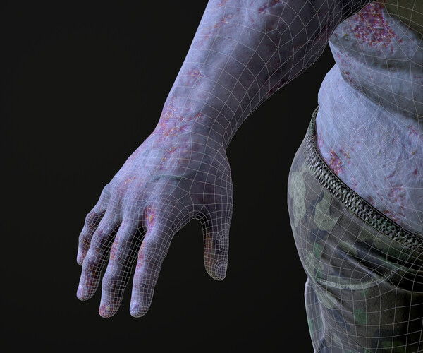 ArtStation - Mutant 01 Basic | Game Assets