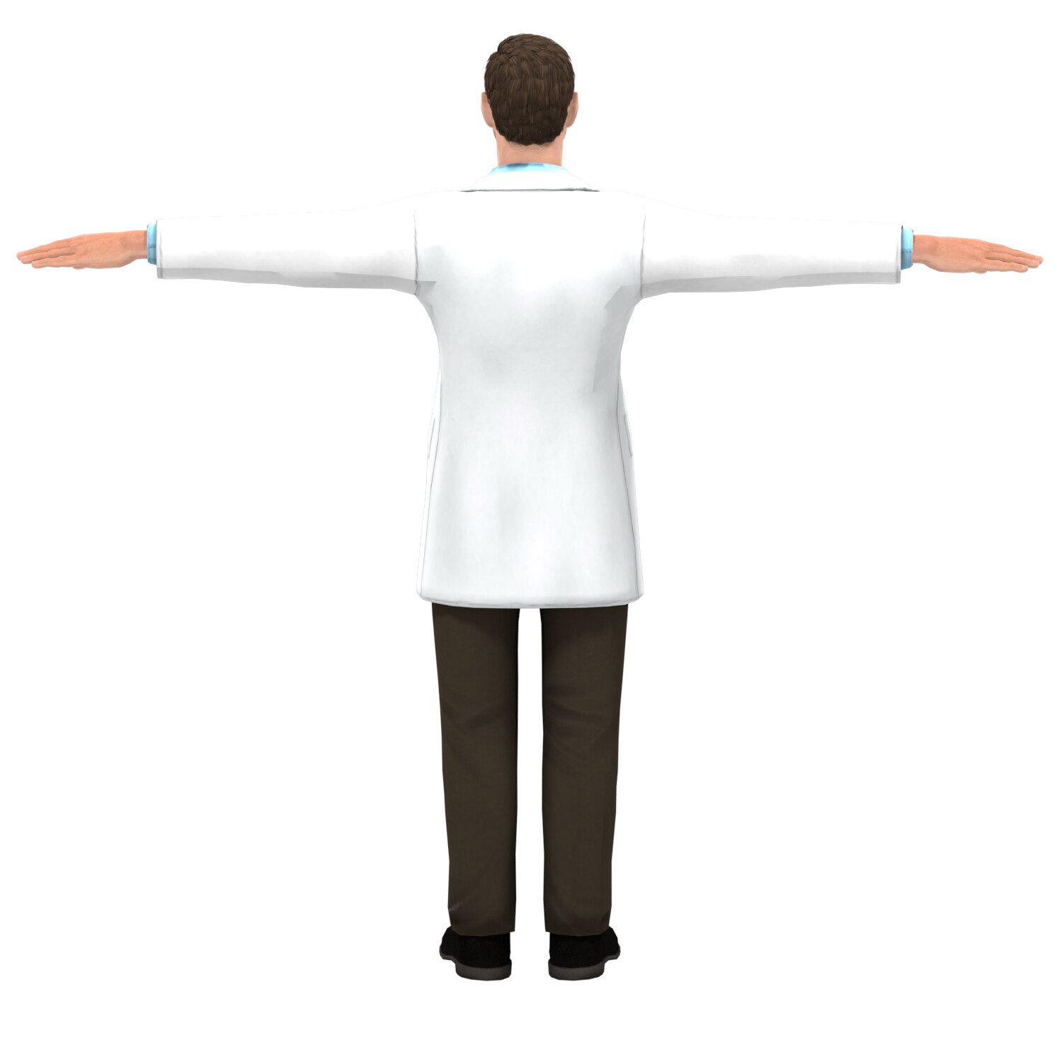 ArtStation - Scientist Animated 3D Model Game Ready | Game Assets