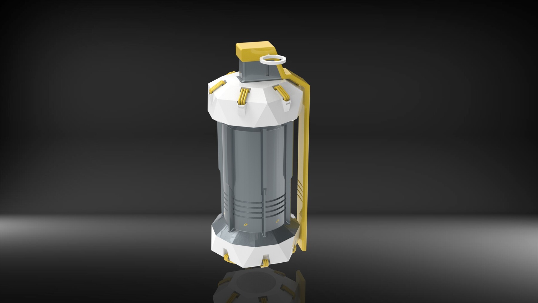 ArtStation - Sci-Fi Grenade as Stash Container | Resources