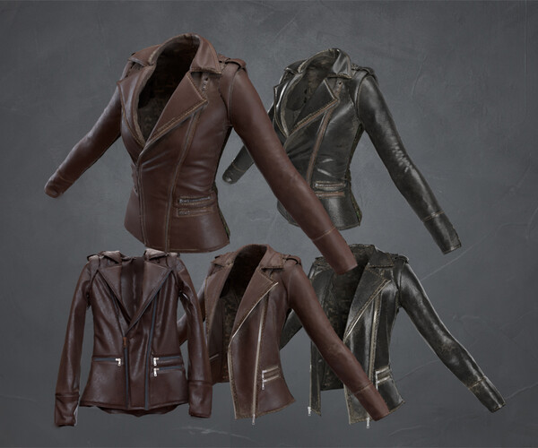 ArtStation - leather jacket | Game Assets