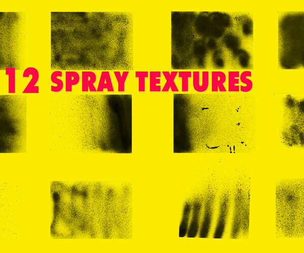 ArtStation - +200 Spray Photoshop Brushes | Brushes