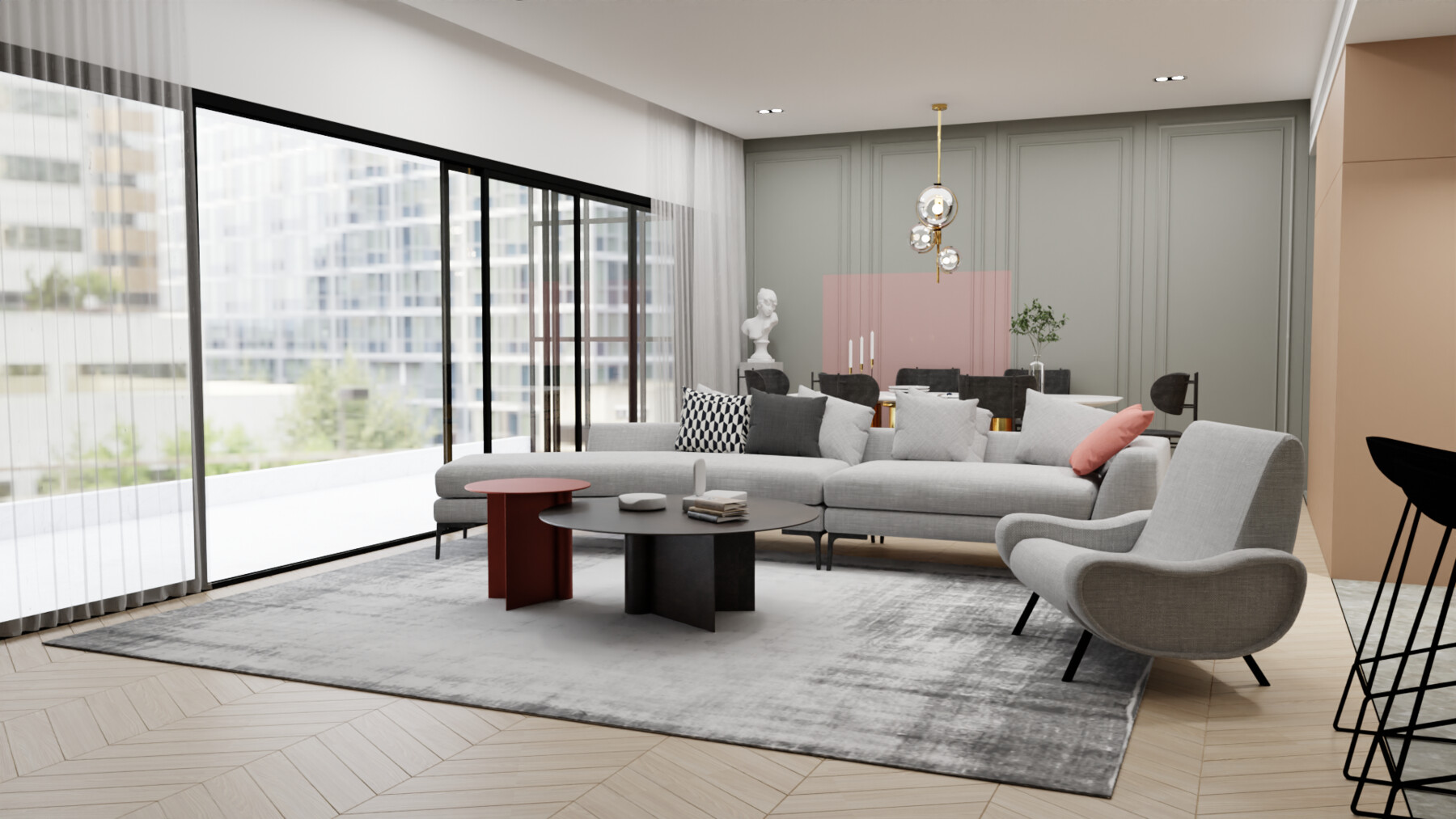 ArtStation - Sence Living Room Blender 3.x | Resources