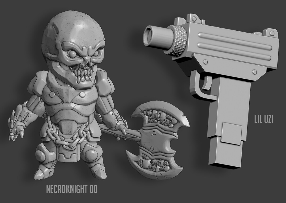 ArtStation - Free ZBrush Models | Resources