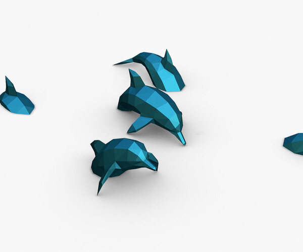 ArtStation - dolphin figure | Resources