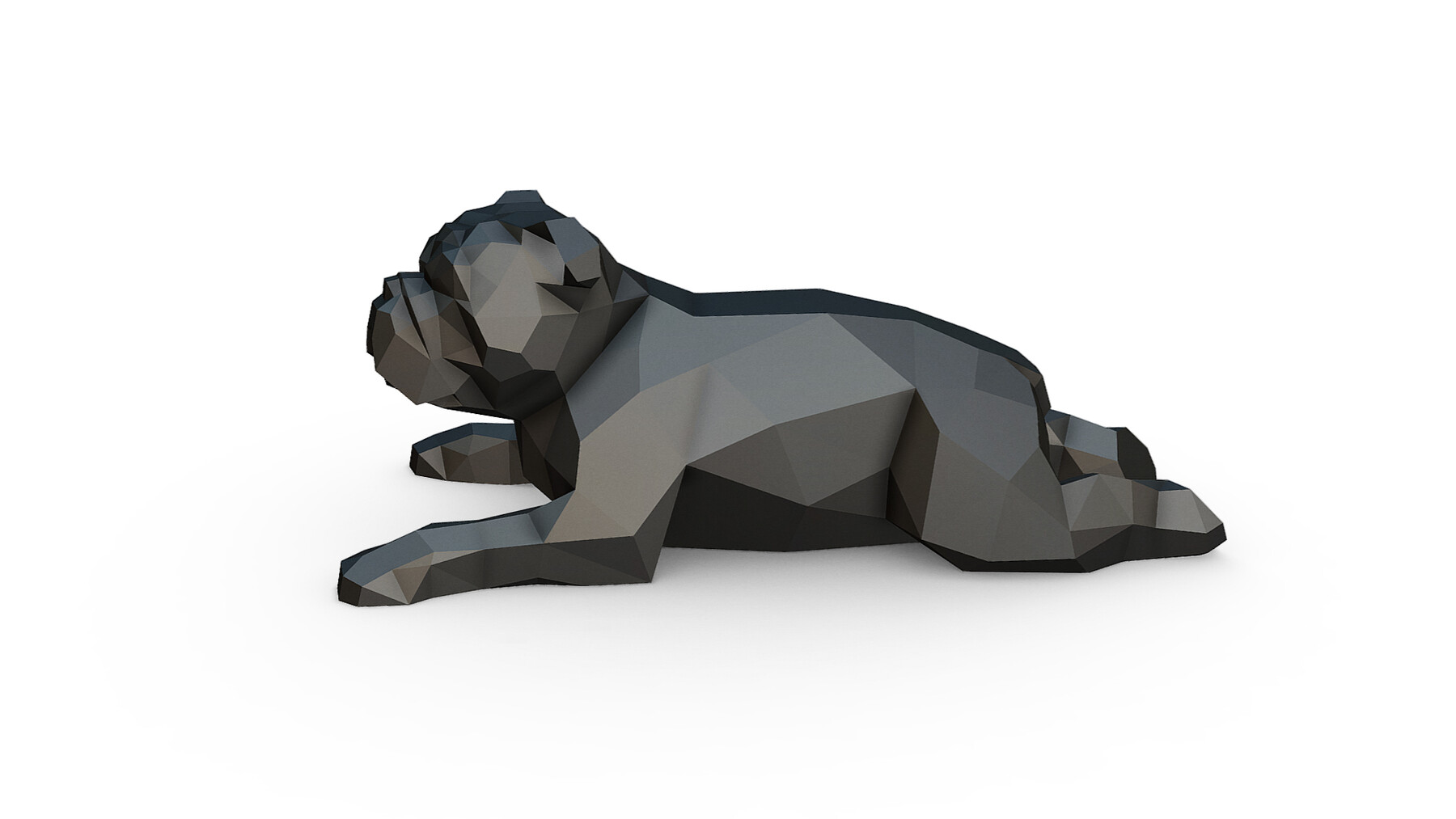 ArtStation - English bulldog figure | Resources