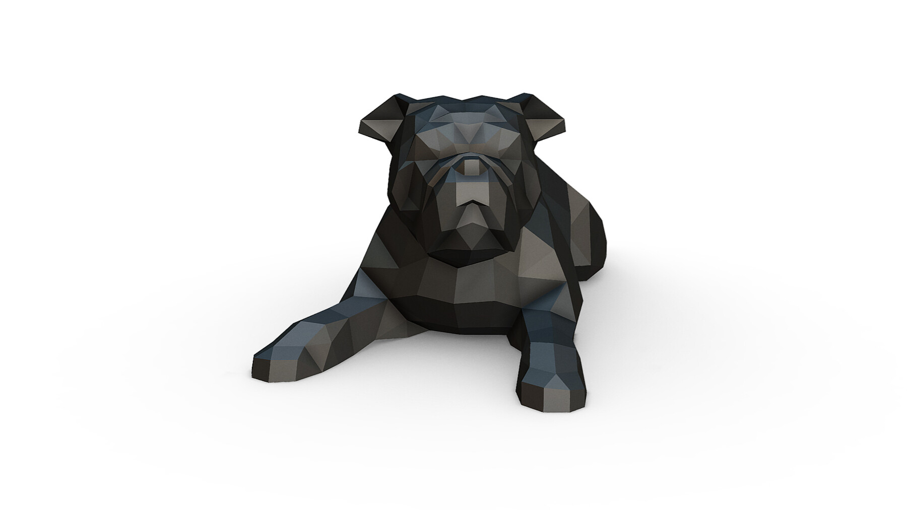 ArtStation - English bulldog figure | Resources