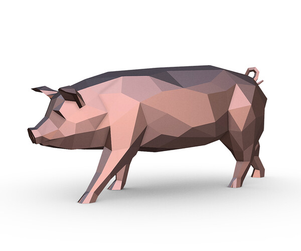 ArtStation - pig figure | Resources