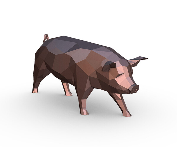 ArtStation - pig figure | Resources