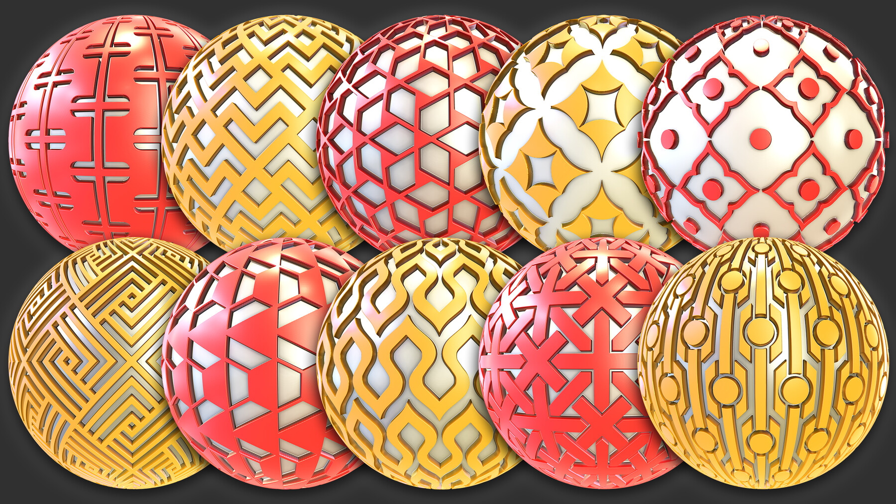 ArtStation - 50 Seamless Pattern + Alpha (4K) Vol 5 | Resources