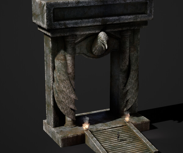 ArtStation - Game ready Ancient Gate. | Game Assets