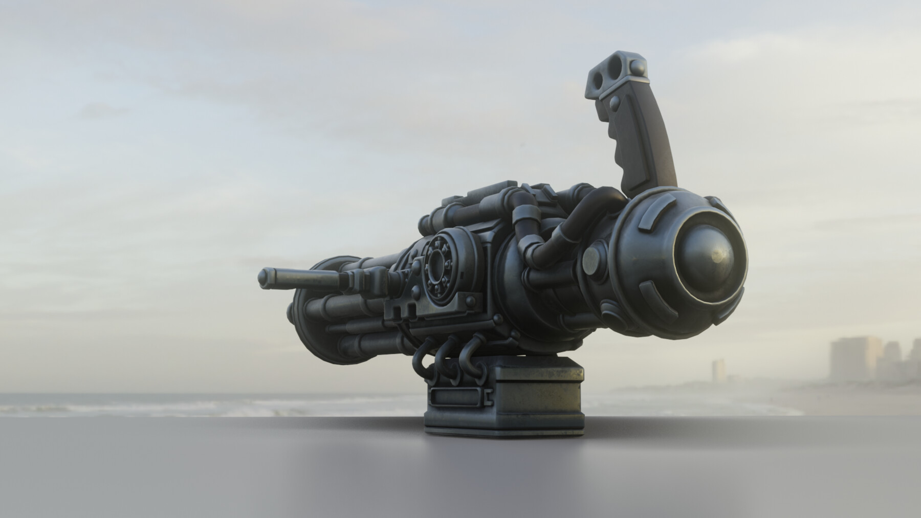 ArtStation - Minigun | Game Assets